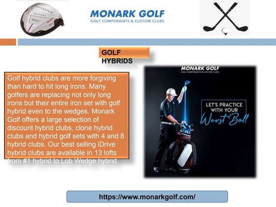 Golf wedge heads monark golf supply inc | PDF