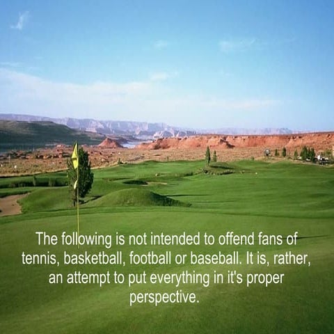 Golf Truisms | PPS