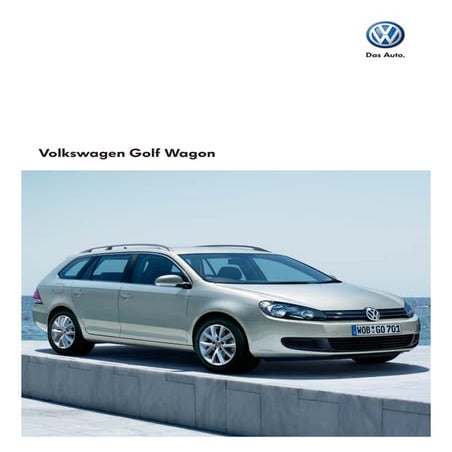 Golf Wagon brochure - Volkswagen Australia | PDF
