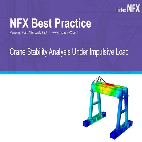 Crane Stability Analysis Under Impulsive Load | PPTX