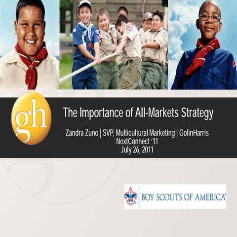 GolinHarris Multicultural: All-Markets Strategy (BSA Conference) | PPT