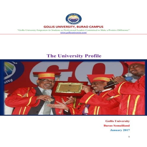 Gollis university profile 2 | PDF