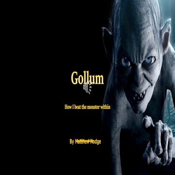Gollum | PPTX