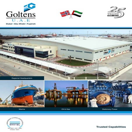 Goltens co. ltd Dubai branch company profile (2015) | PDF