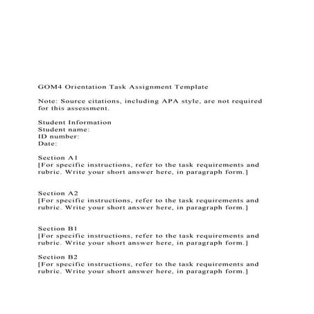 GOM4 Orientation Task Assignment TemplateNote Sou.docx
