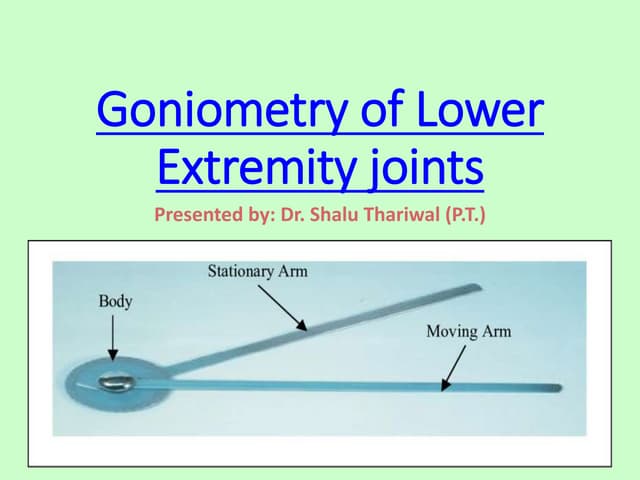 Neck & trunk rom measurement | PPT