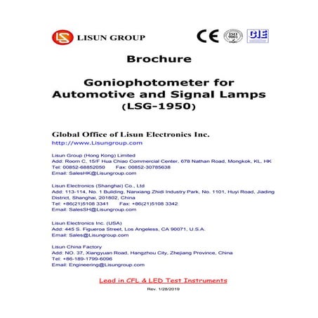 Compact goniophotometer | PDF