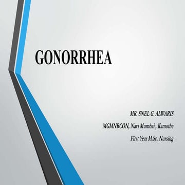 Gonorrhea Pptx 7849