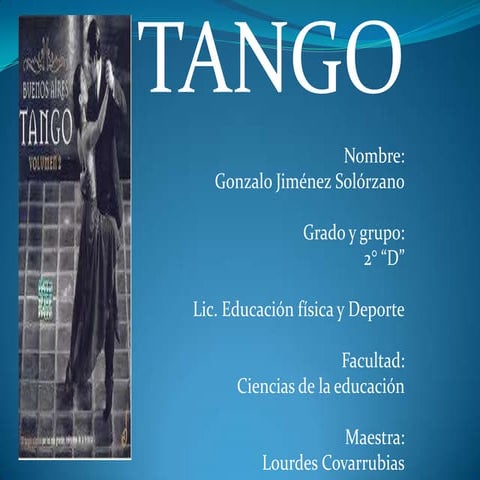 Pasos de tango básicos | PPT