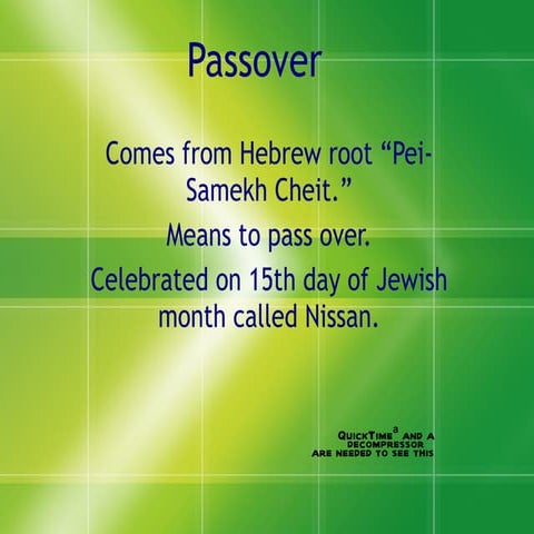 Passover PPT | PPT