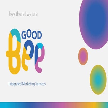 Good-Bee Integrated Marketing Service (IMS) | PPT