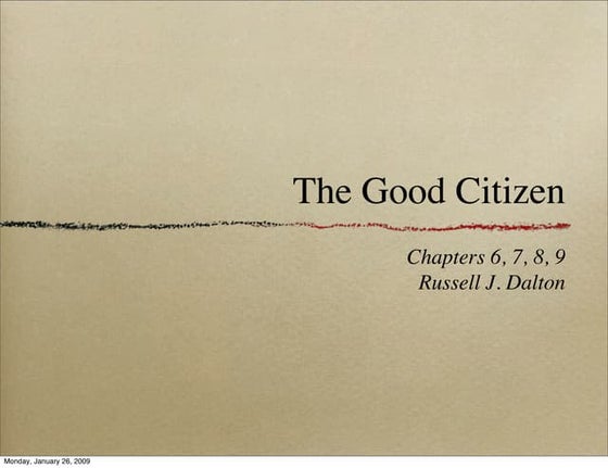 Characteristics of a good citizen powerpoint | PPTX | Eldercare ...