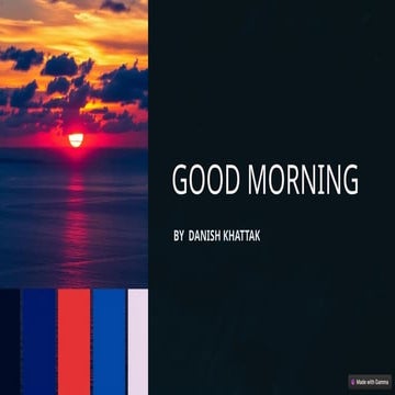 GOOD-MORNING (1) the intro to robotics and how it can improve our lives ...