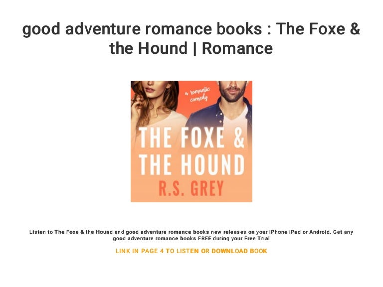 Good Adventure Romance Books The Foxe The Hound Romance good-adventure-romance-books-the-foxe-the-hound-romance