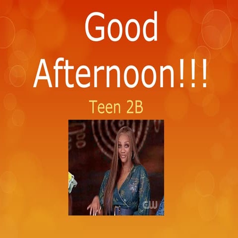 Good afternoon!!! | PPT