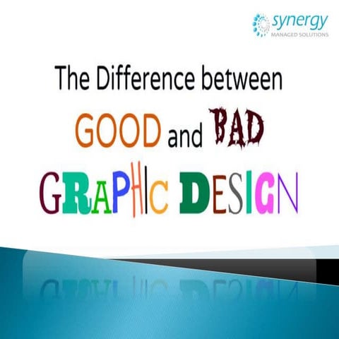Good V. Bad Graphic Design | PPTX