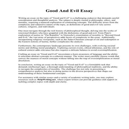Good And Evil Essay.pdf