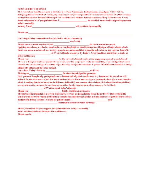 Teachers' Day Script 2016 (macunay) | DOCX