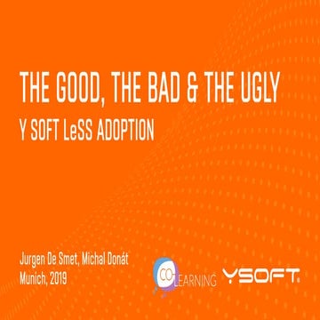 LeSS Case Study - YSoft Flip, the good, the bad & the ugly | PDF
