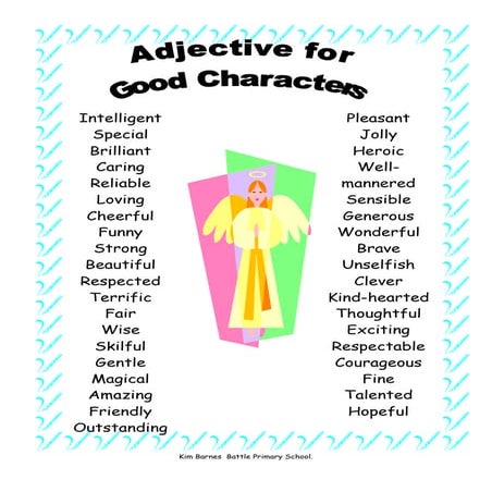 Good characters | PDF