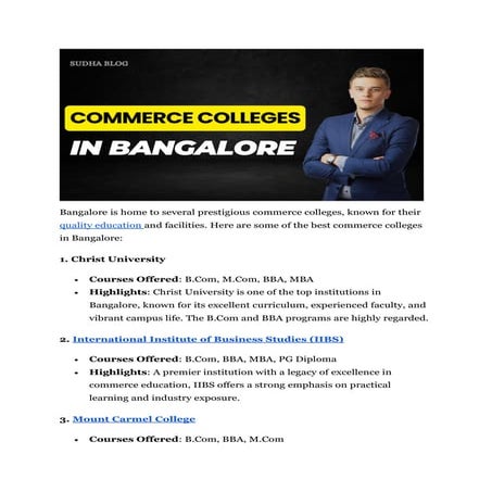 good commerce colleges in bangalore..pdf