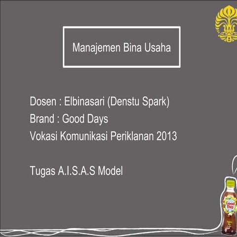 GoodDay A.I.S.A.S (Manajemen Bina Usaha) | PDF