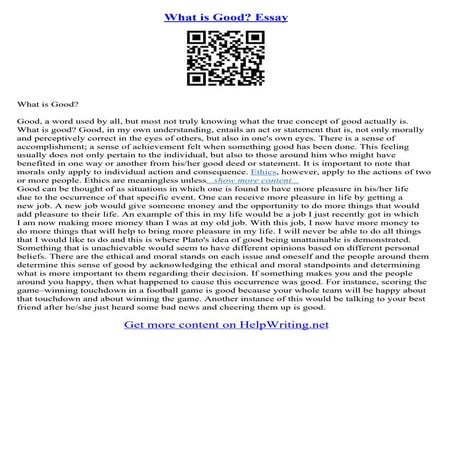 Good Definition Essay Topics | PDF