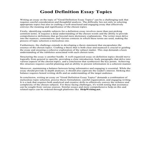 Good Definition Essay Topics.pdf