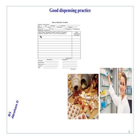 Drug Dispensing Practices | PPTX