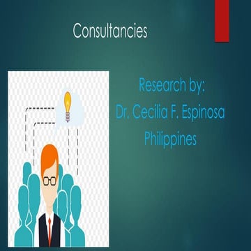 Consultancy | PDF