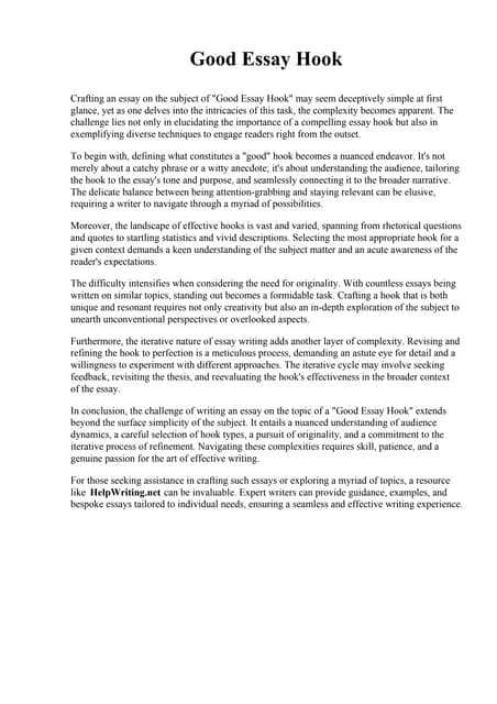 Good Hook Sentences For Essays.pdf