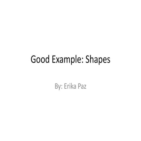 Good example | PPT