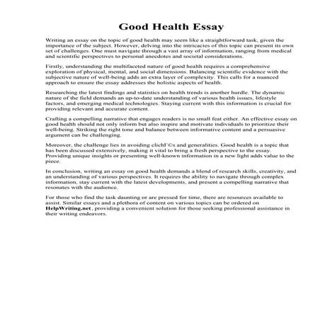 Good Health Essay.pdf