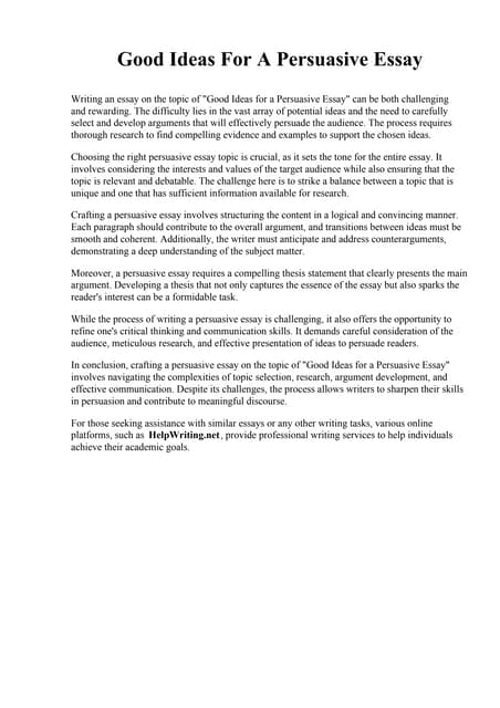 Good Argumentative Essay Examples.pdf