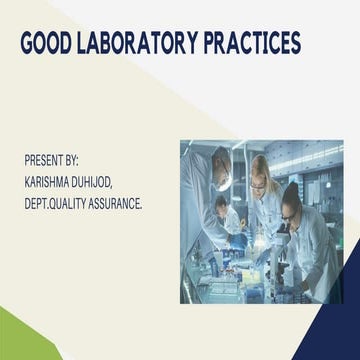 Quality Assurance - Good Laboratory Practices .pdf