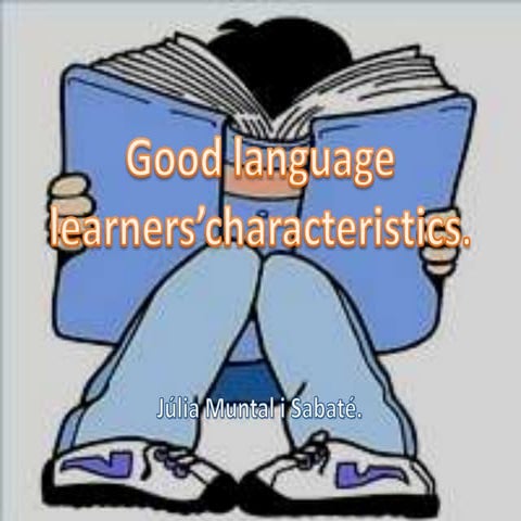 For being a good learner of English. | PPT