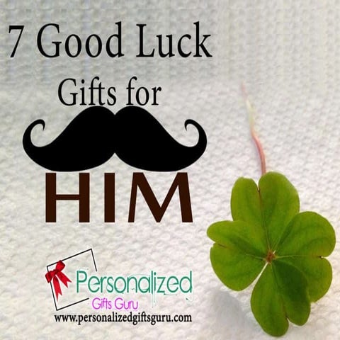 Good luck Gift for Him | PPT