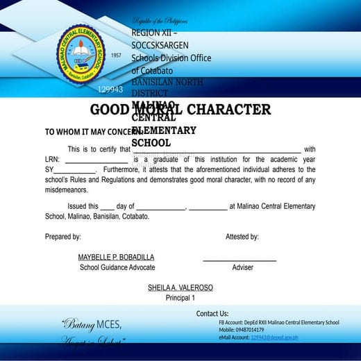 MALINAO CENTRAL ELEMENTARY SCHOOL GOOD MORAL CHARACTER.docx