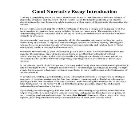 Good Narrative Essay Introduction.pdf