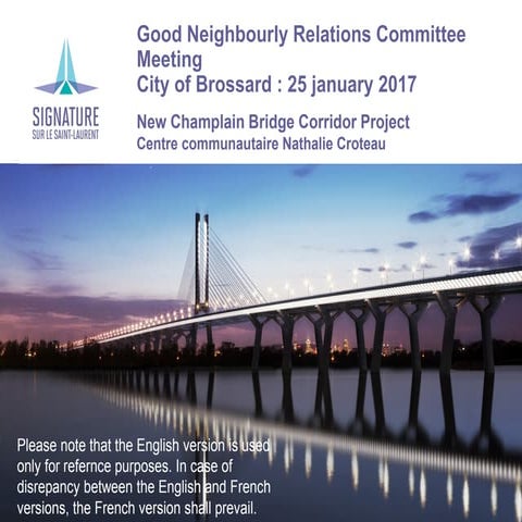 2017 Planning: Presentation of major projects | PPTX