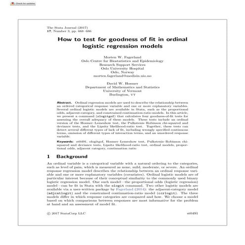 goodness of fit in ordinal regression.pdf