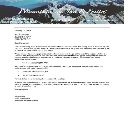 Good News Letter | DOCX