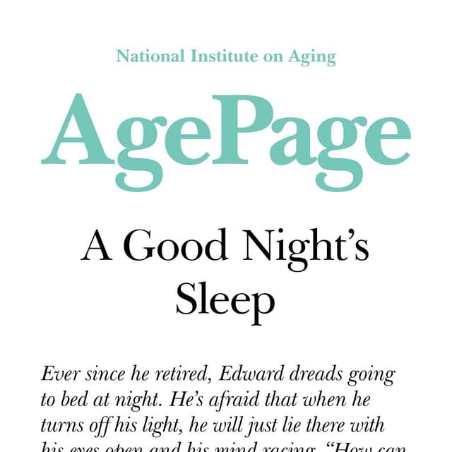 A Good Night's Sleep | PDF