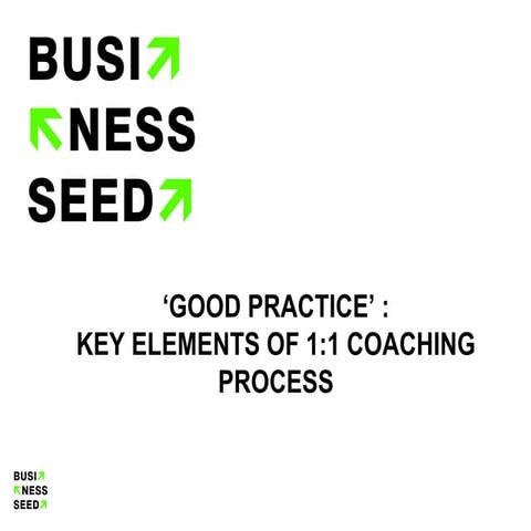 Good Practice Coaching Process | PPT