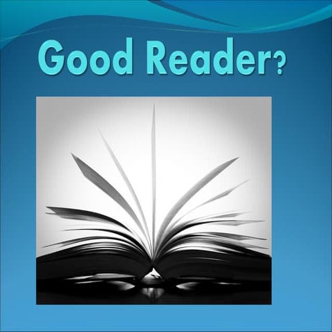Good reader | PPT