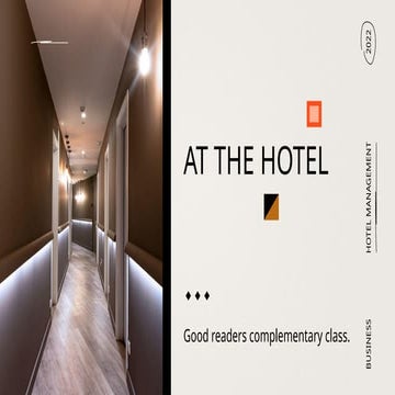 Vocabulary related to hotel words and vacation | PPTX
