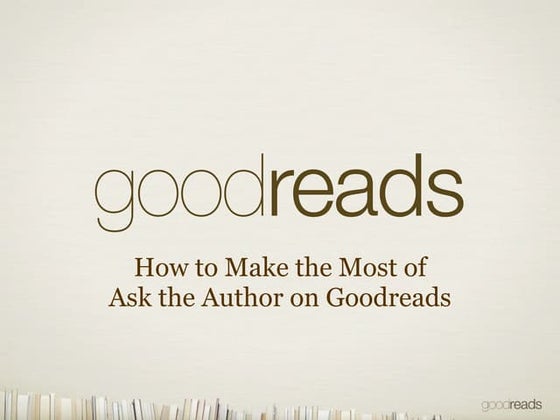Goodreads presentations