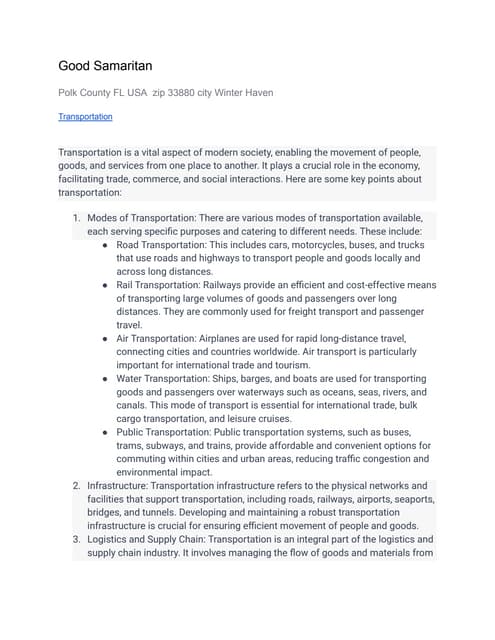 What is inland transport: A comprehensive guide | PDF | Rail Travel ...