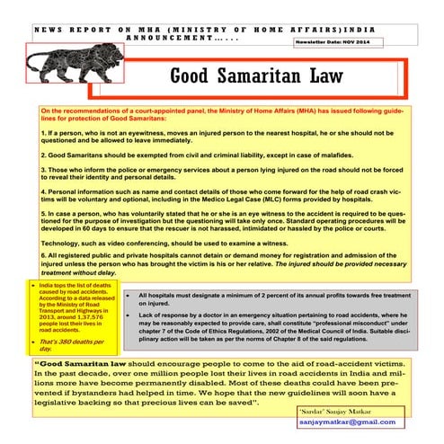 Good Samaritan Law | PDF