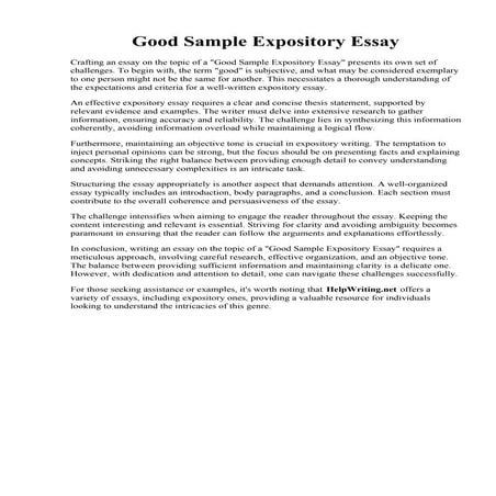 Good Sample Expository Essay.pdf